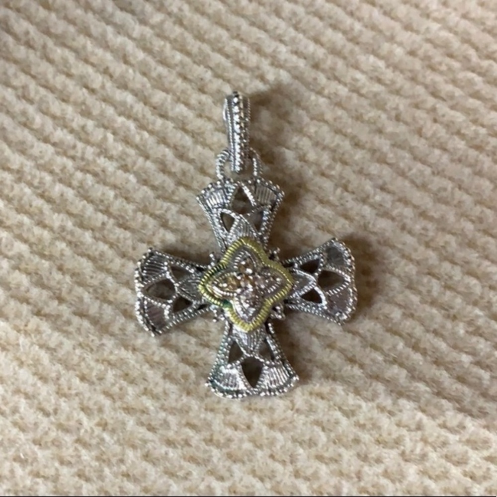 Judith Ripka Signature Collection 18k 925 Pendant - Gem